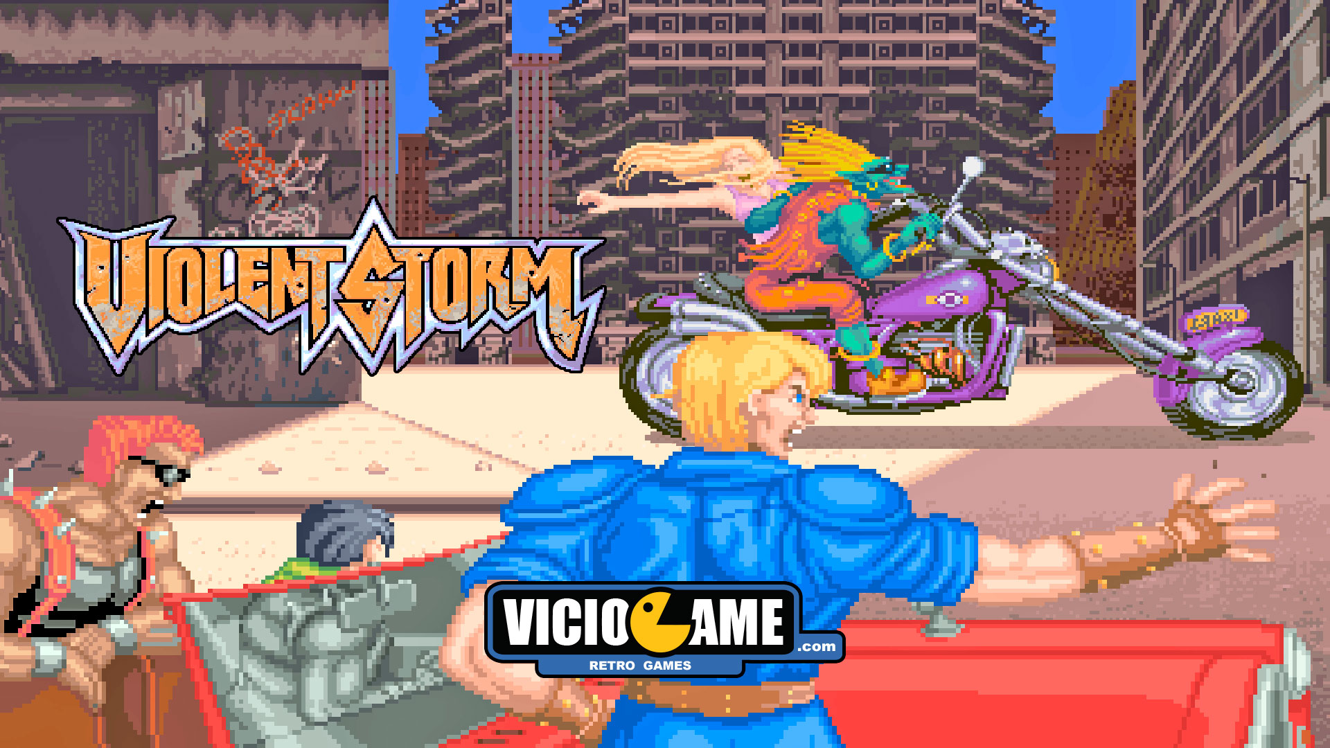 🎮 Violent Storm (Arcade) Complete Gameplay – VICIOGAME