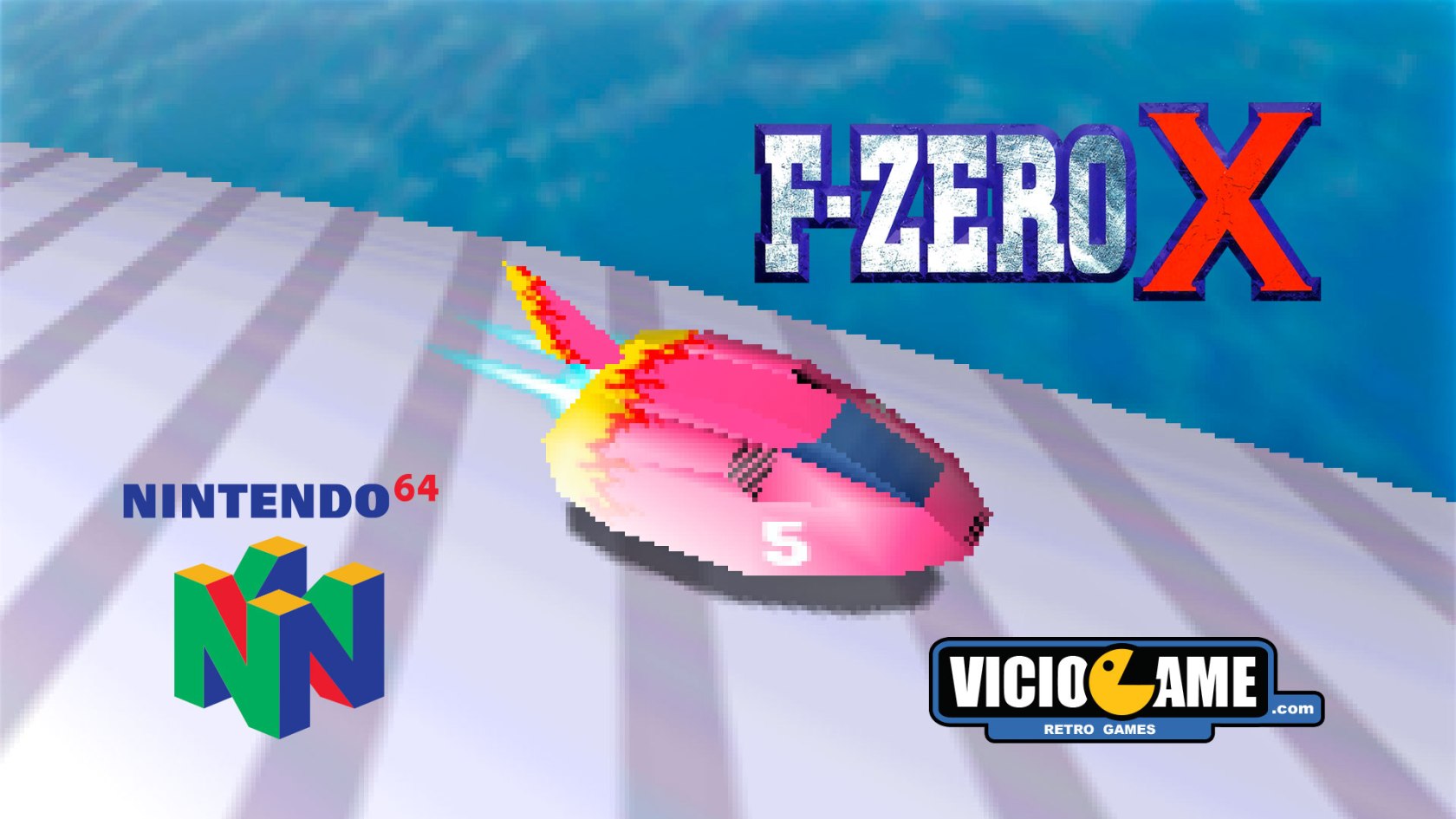 🎮 F-Zero X (Nintendo 64) Complete Gameplay – VICIOGAME