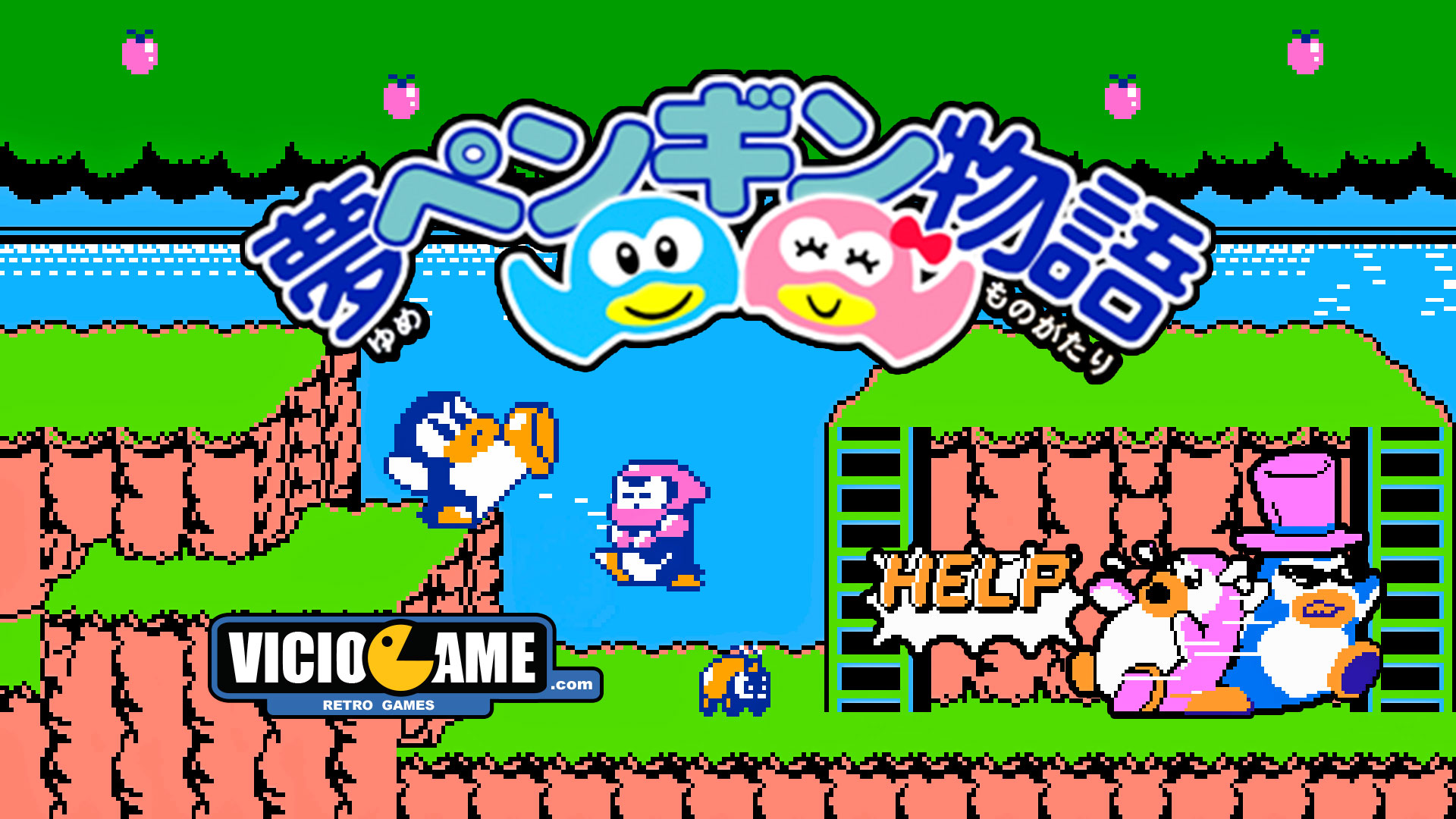 🎮 Dream Penguin Adventure (Nintendo) Complete Gameplay – VICIOGAME
