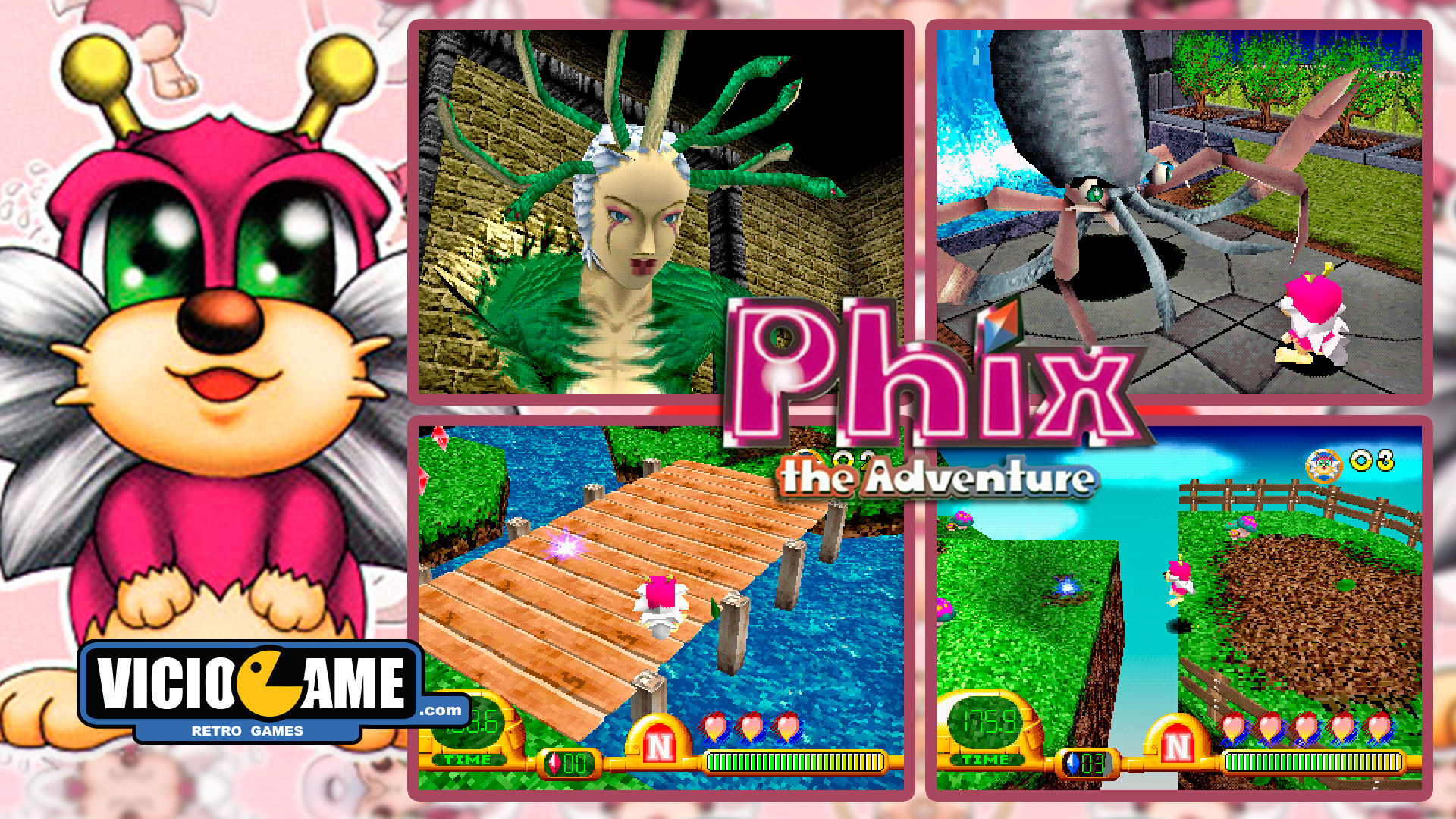 🎮 Phix: The Adventure (PlayStation) Complete Gameplay – VICIOGAME