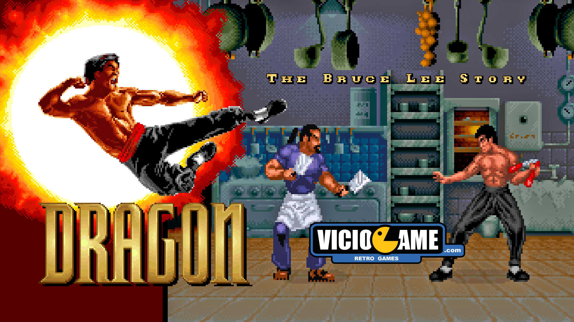 Dragon: The Bruce Lee Story (Super Nintendo) Complete Gameplay – VICIOGAME