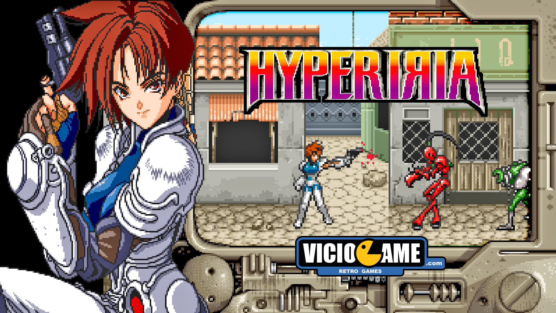 Hyper Iria (Super Nintendo) Complete Gameplay – VICIOGAME