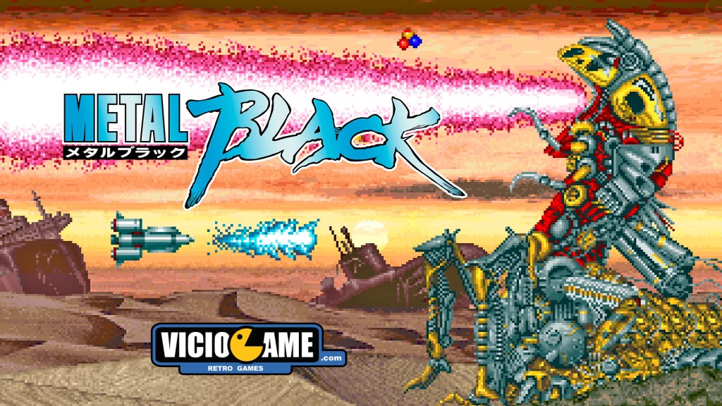 Metal Black (Arcade) Complete Gameplay – VICIOGAME
