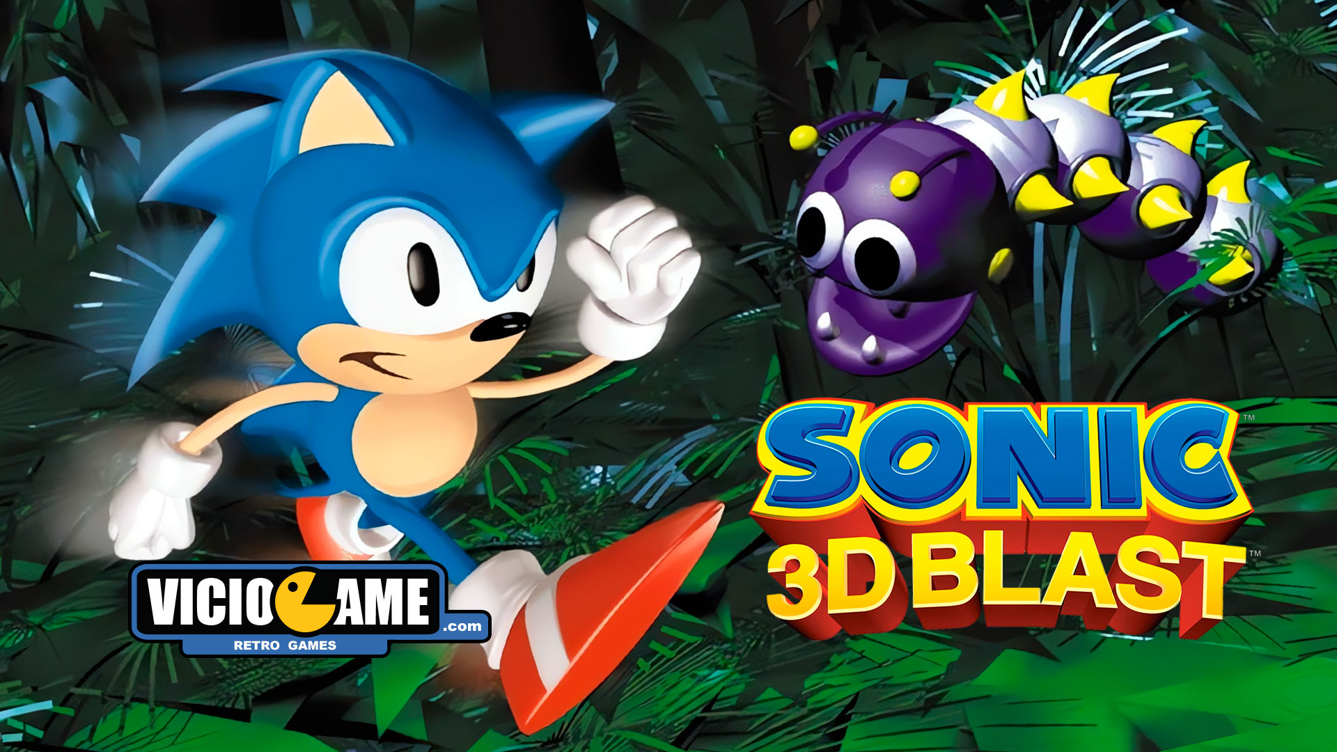 Sonic 3D Blast (Sega Genesis) Complete Gameplay – VICIOGAME