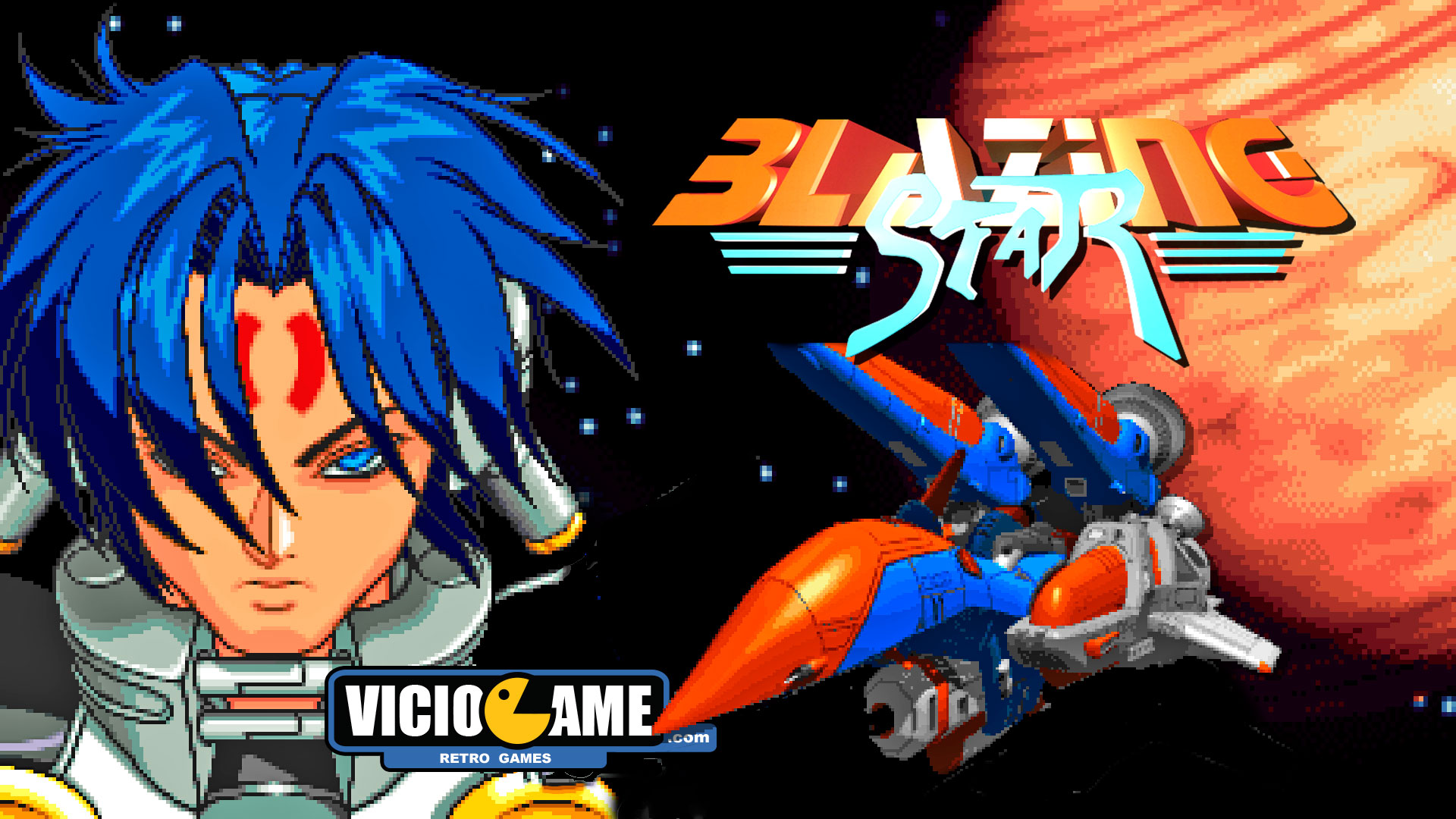 Blazing Star (Arcade) Complete Gameplay – VICIOGAME