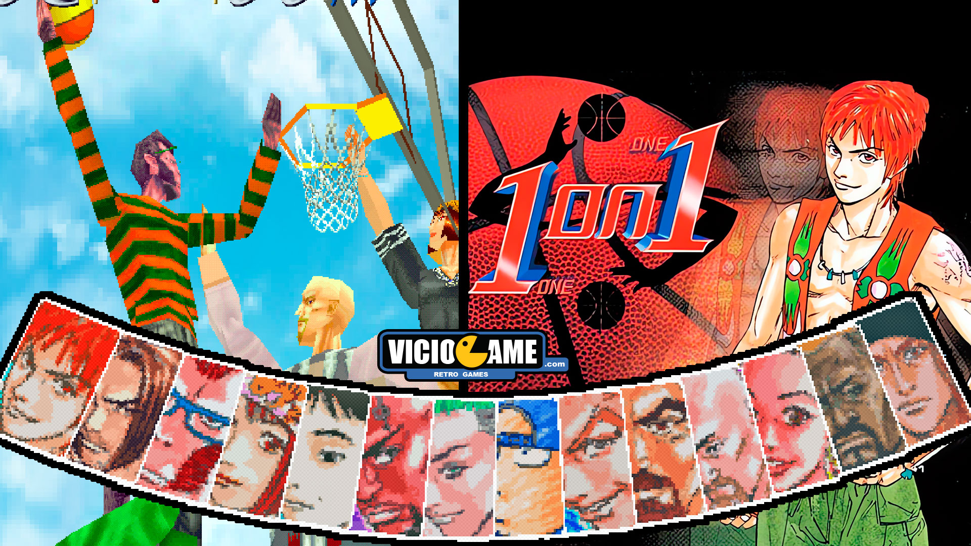 The Basket: 1 on 1 Plus (PlayStation) Complete Gameplay – VICIOGAME