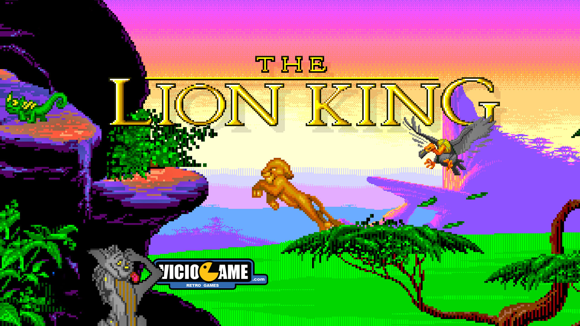 The Lion King (Sega Genesis) Complete Gameplay – VICIOGAME