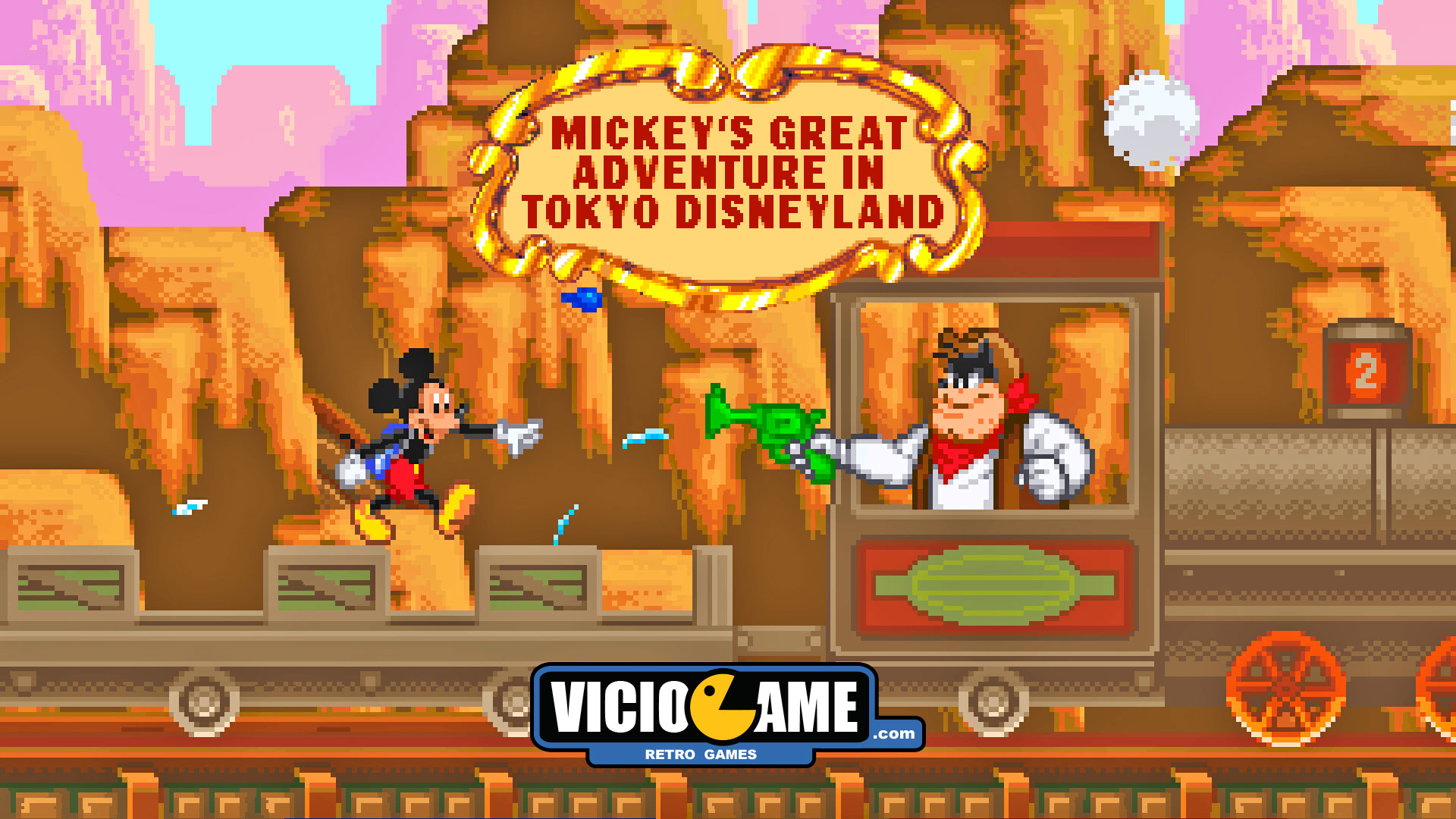 Mickey in Tokyo Disneyland (Super Nintendo) Complete Gameplay – VICIOGAME