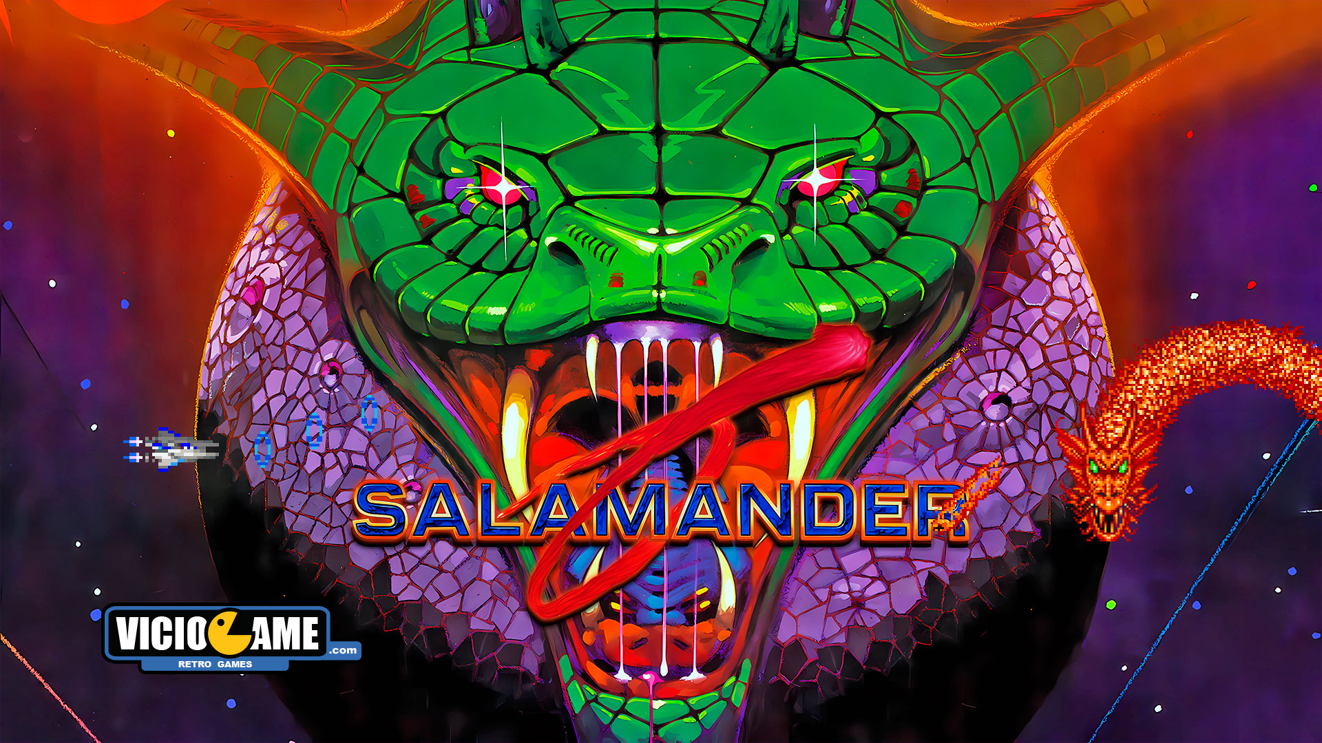 Salamander (Arcade) Complete Gameplay – VICIOGAME