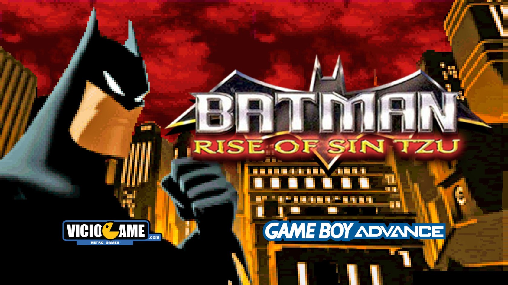 Batman: Rise of Sin Tzu (Game Boy Advance) Complete Gameplay – VICIOGAME