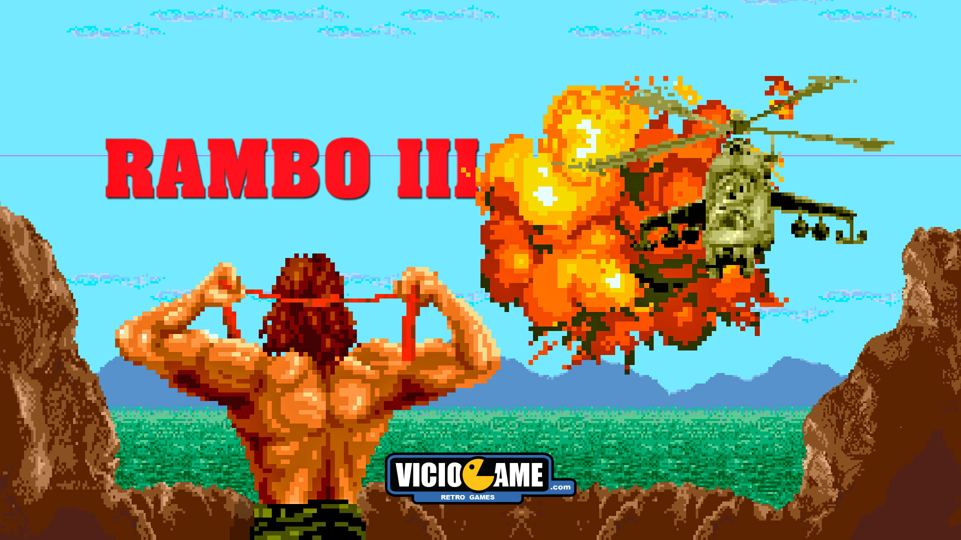 Rambo 3 (Sega Genesis) Complete Gameplay – VICIOGAME