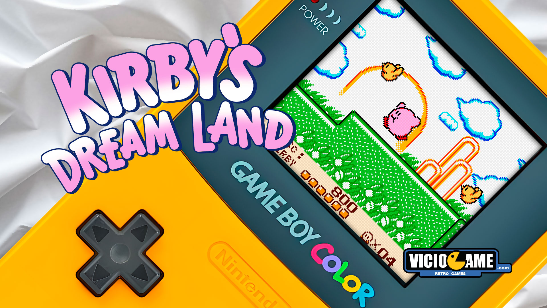 Kirby’s Dream Land DX (Game Boy Color) Complete Gameplay – VICIOGAME