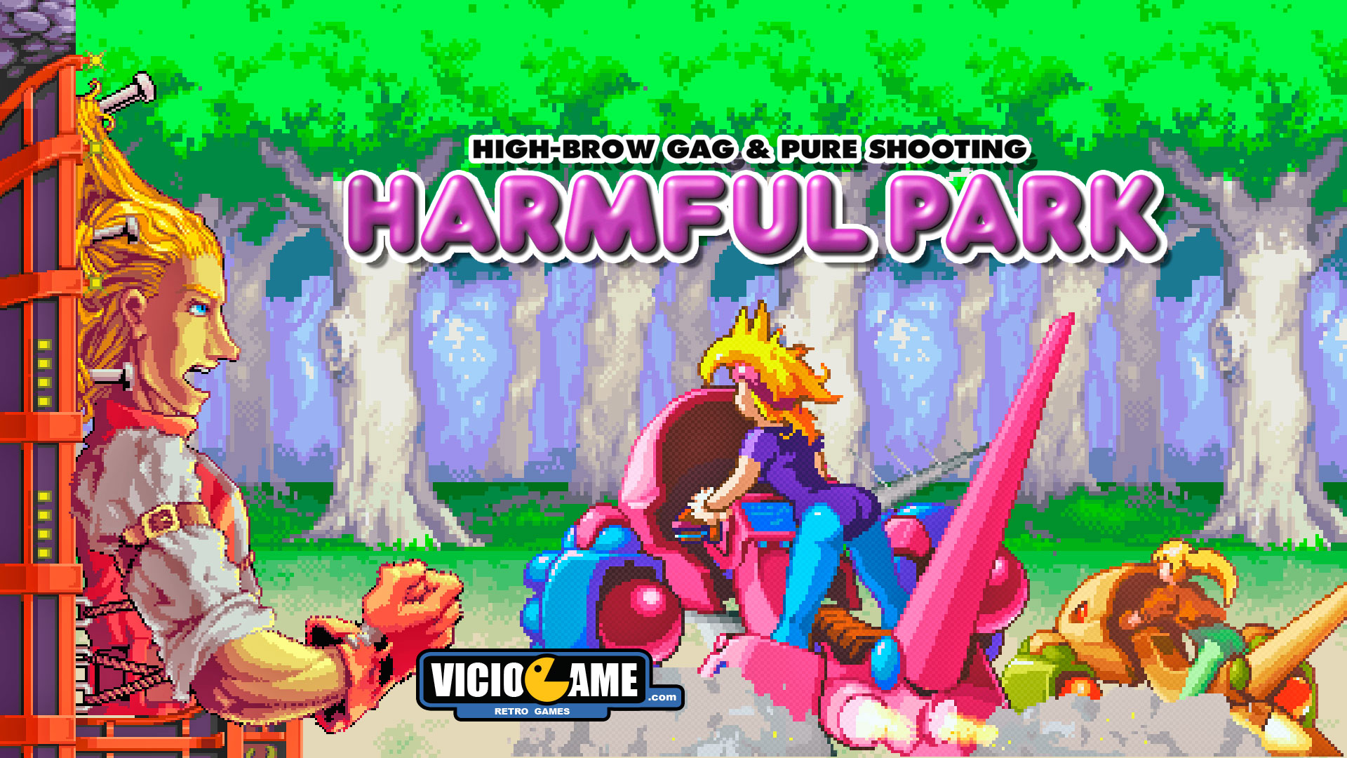 Harmful Park (PlayStation) Complete Gameplay – VICIOGAME