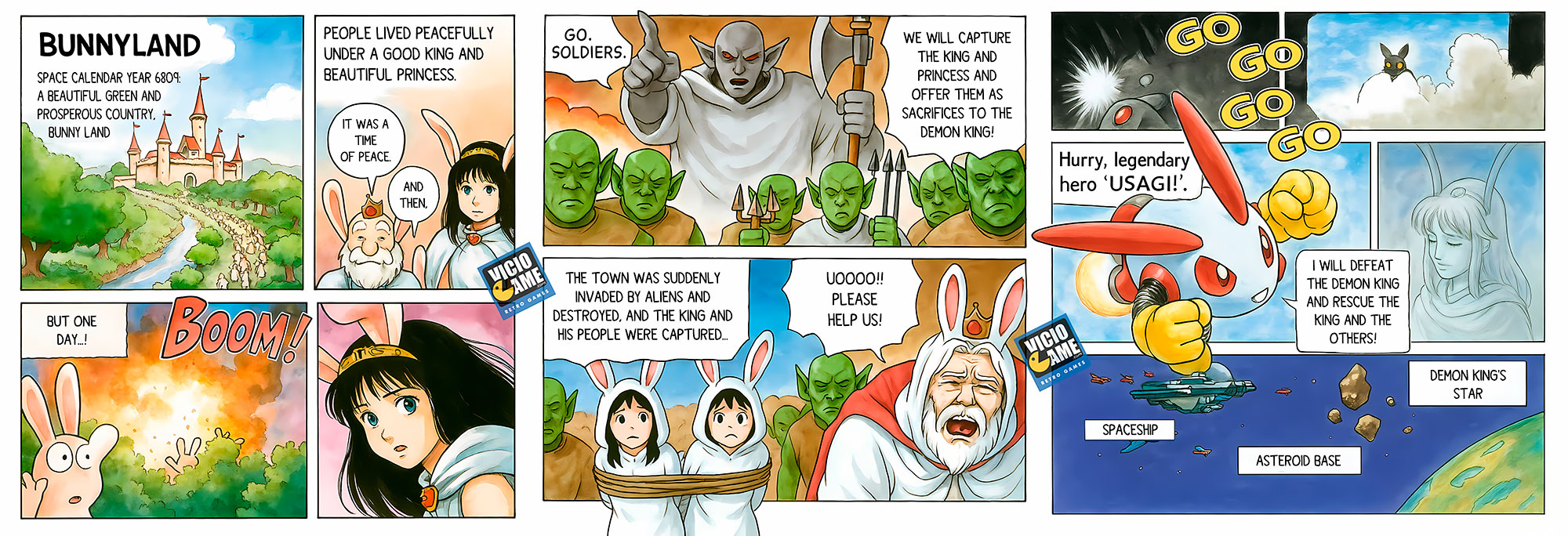 Rabio Lepus (Arcade) Complete Gameplay – VICIOGAME