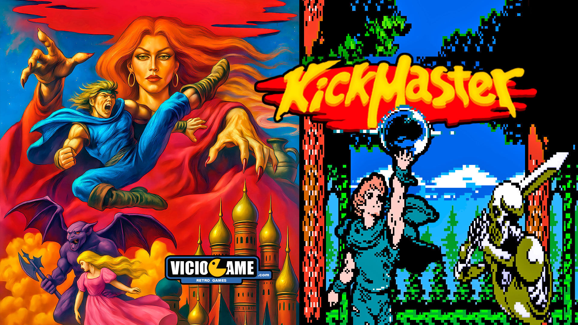 Kick Master (Nintendo) Complete Gameplay – VICIOGAME