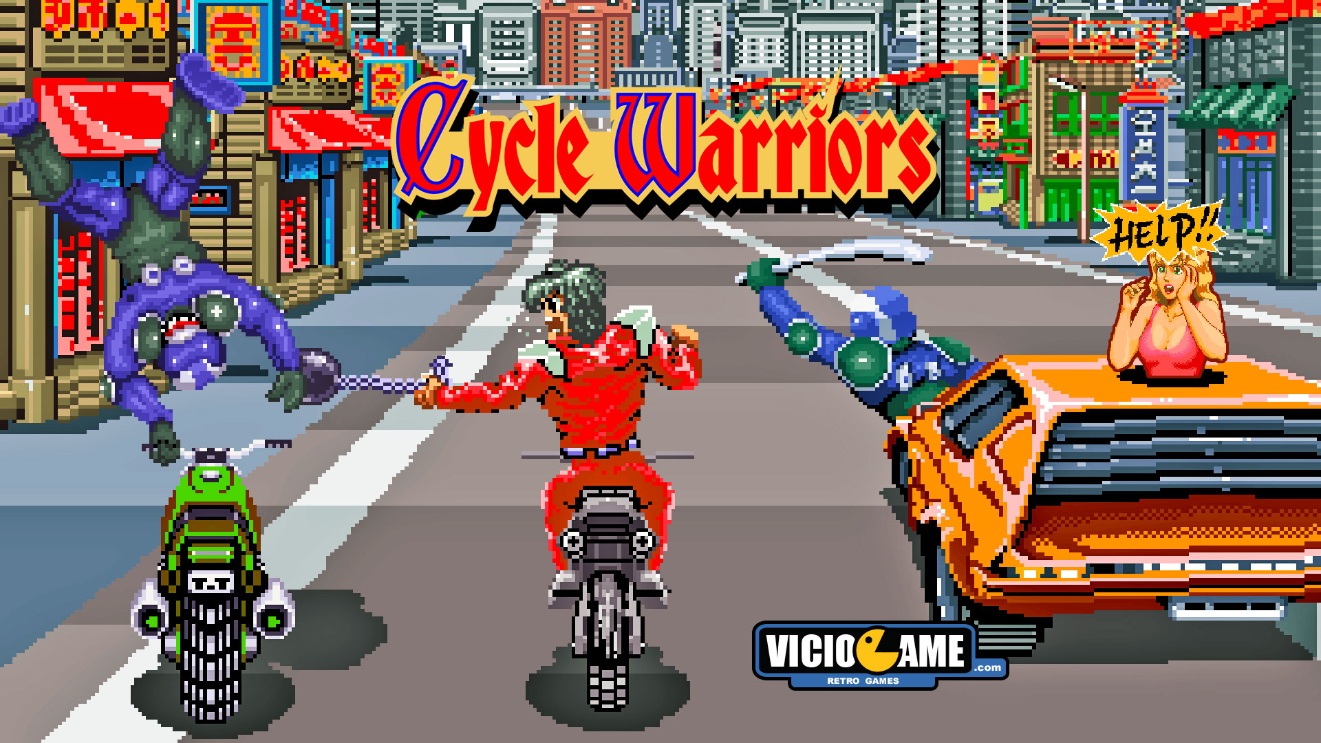 Cycle Warriors (Arcade) – VICIOGAME